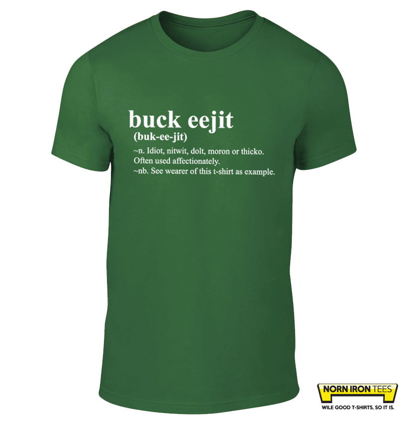 Buck Eejit Definition – Norn Iron Tees